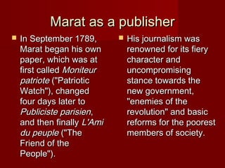 Jean paul marat | PPT