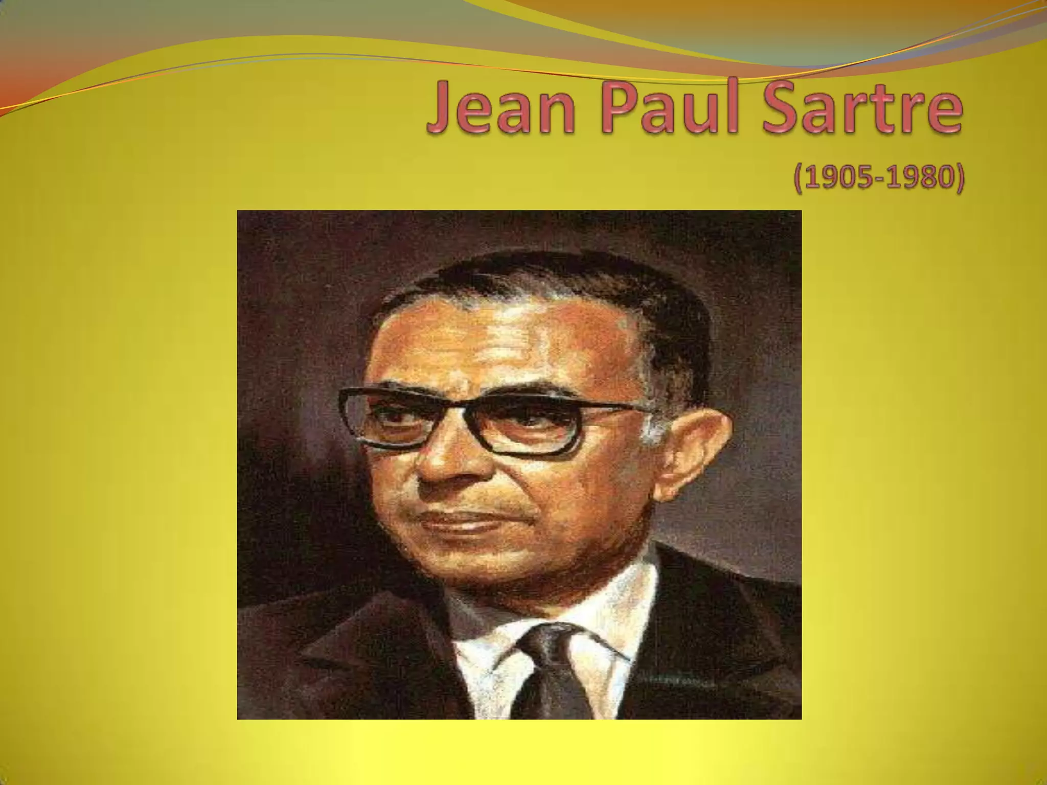 Jean Paul Sartre