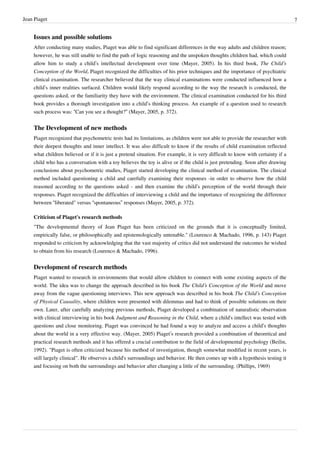 Jean piaget | PDF