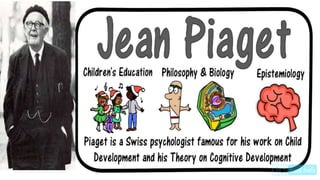 The theory and works of Jean Piaget's in his time. | PPTX | Science