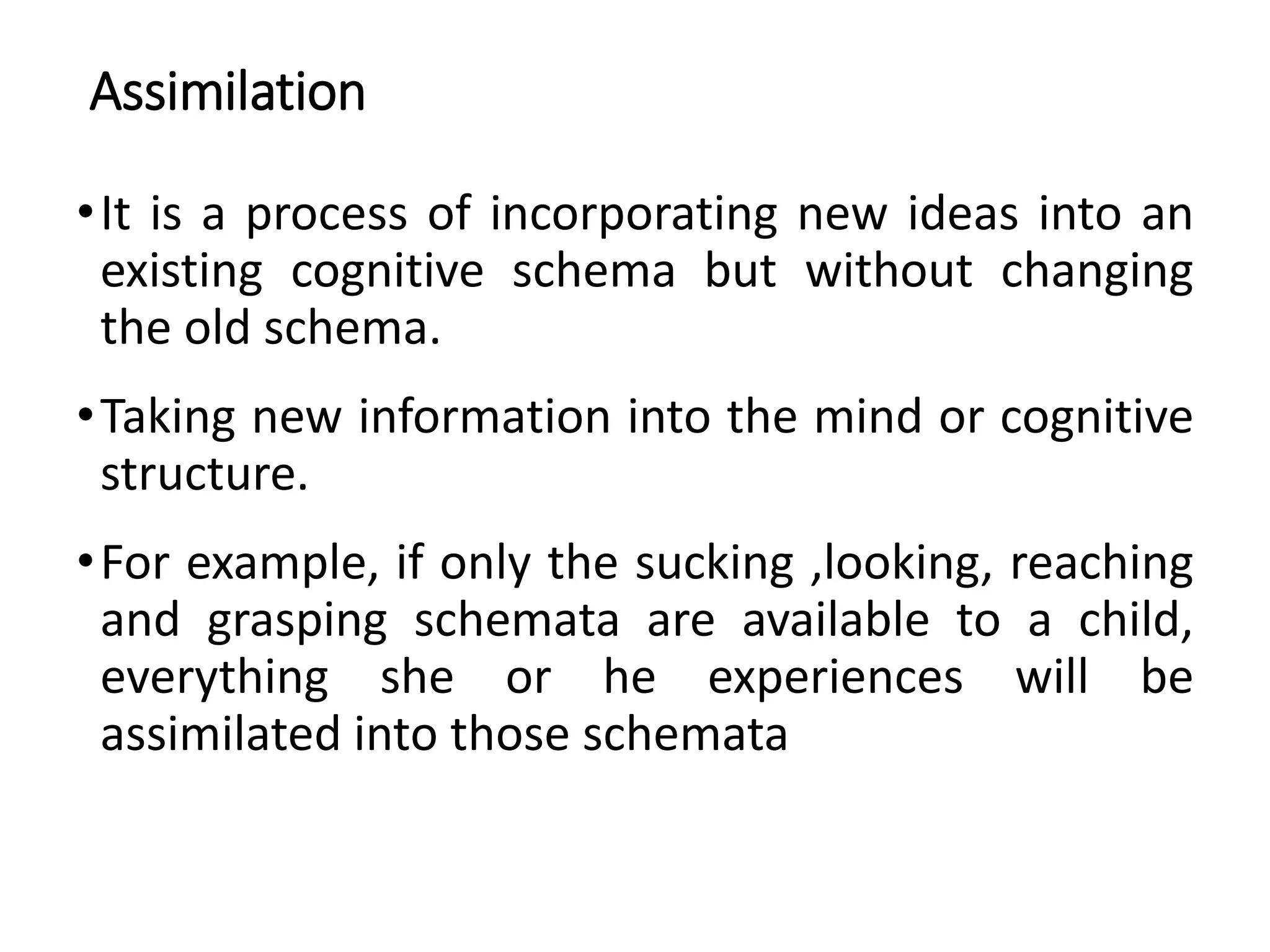 PIAGET COGNITIVE DEVELOPMENT THEORY BY MASTERS IN PSYCHIATRIC NURSING ...