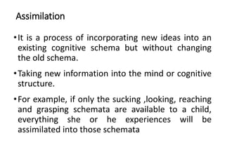 PIAGET COGNITIVE DEVELOPMENT THEORY BY MASTERS IN PSYCHIATRIC NURSING ...