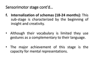PIAGET COGNITIVE DEVELOPMENT THEORY BY MASTERS IN PSYCHIATRIC NURSING ...