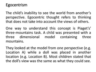 PIAGET COGNITIVE DEVELOPMENT THEORY BY MASTERS IN PSYCHIATRIC NURSING ...