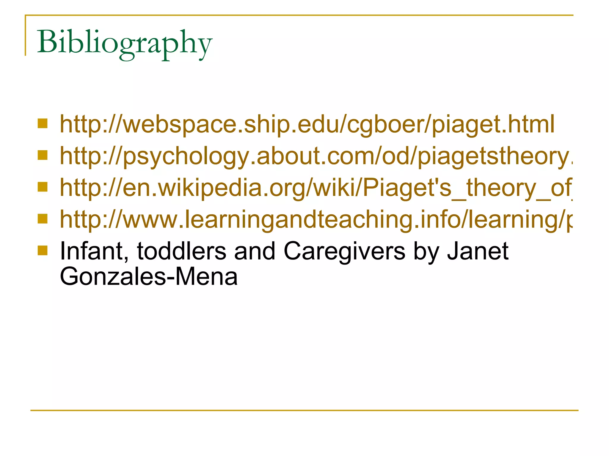 Jeanpiagetscognitivetheory | PPT