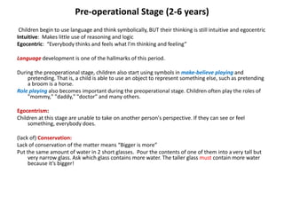 Jean Piaget cognitive theory | PPTX