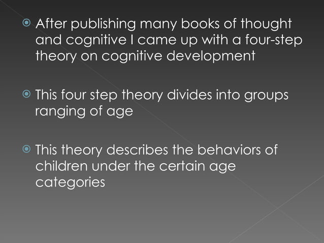 Jean Piaget Presentation | PPT