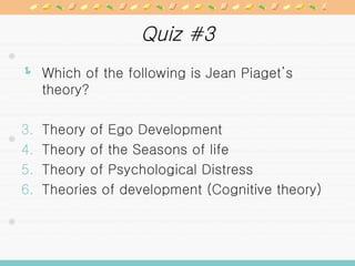 Jean Piaget’S Theories Of Development | PPT | Science
