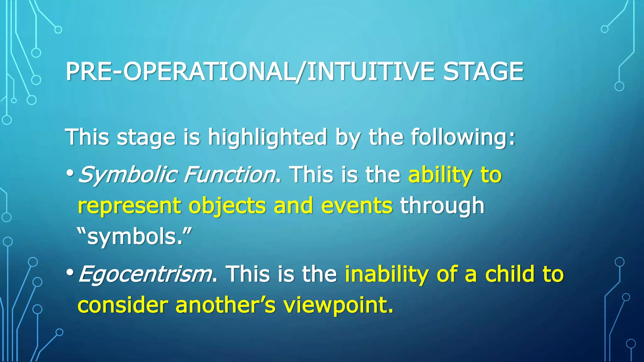 Cognitive Development by Piaget | PPTX