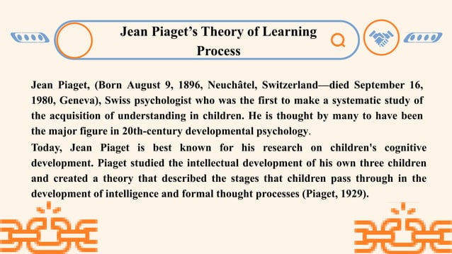 Jean Piaget’s Theory of Learning Process.pptx