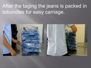 Jeans Manufacturing Process | PDF