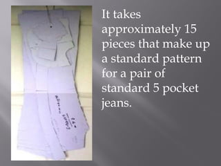 Jeans Manufacturing Process | PDF