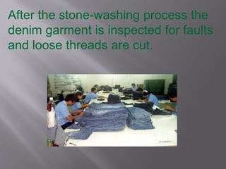 Jeans Manufacturing Process | PDF