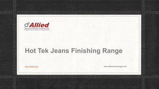 Jeans dry process equipments | PPT