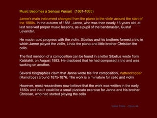 Jean Sibelius Biography | PPS