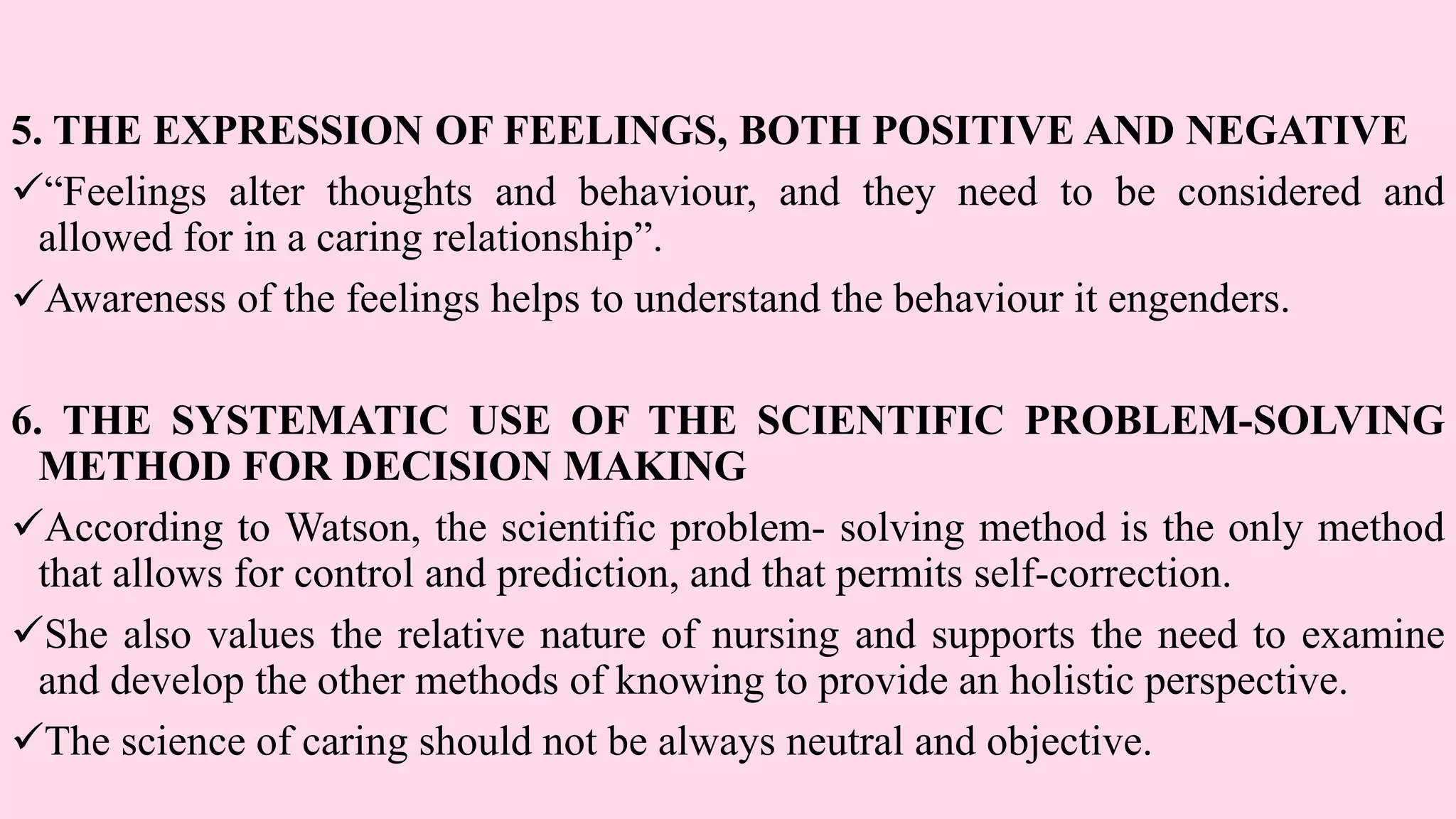Jean watson theory of human care | PPTX