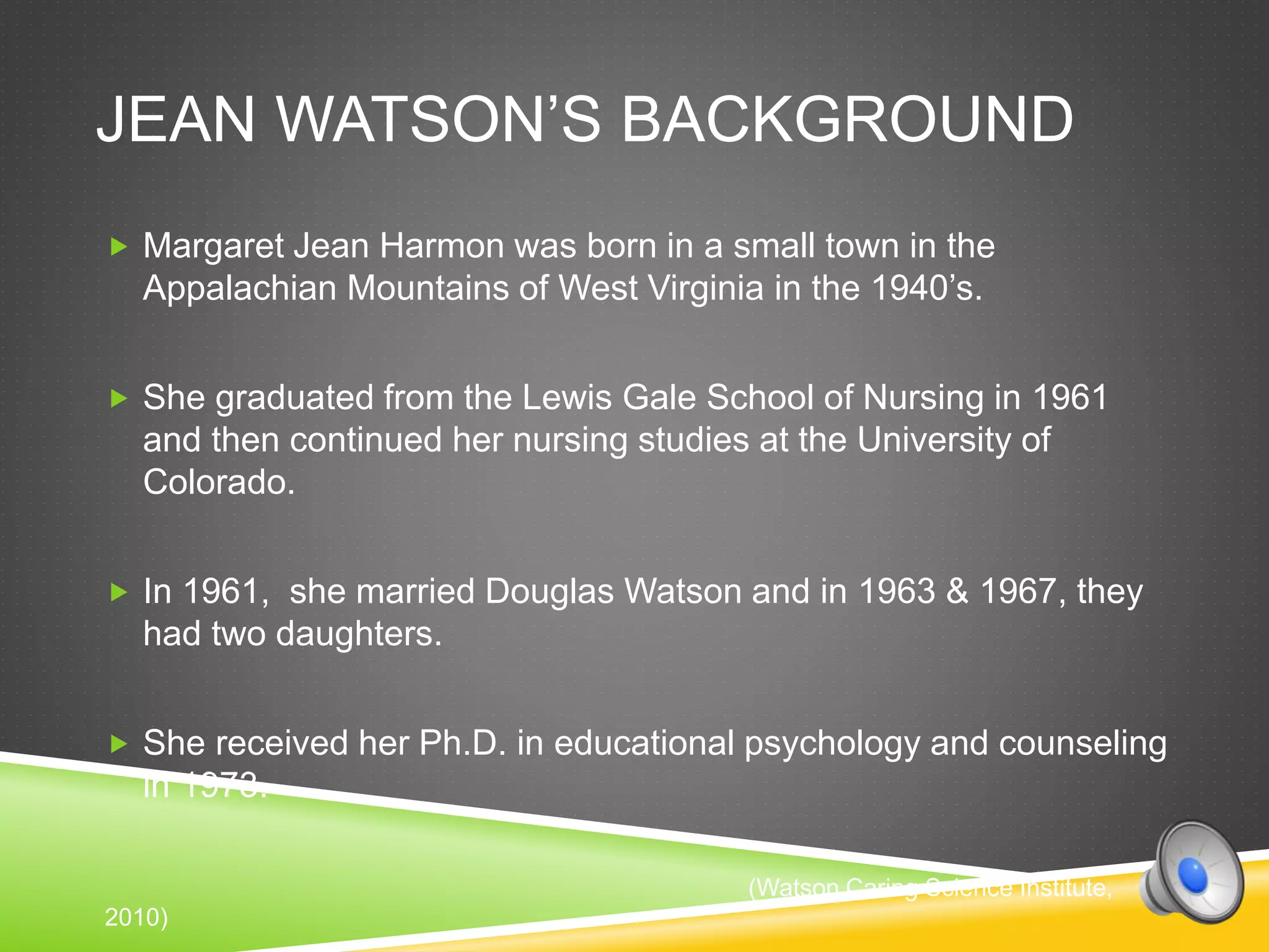 Jean watson ppt. | PPTX