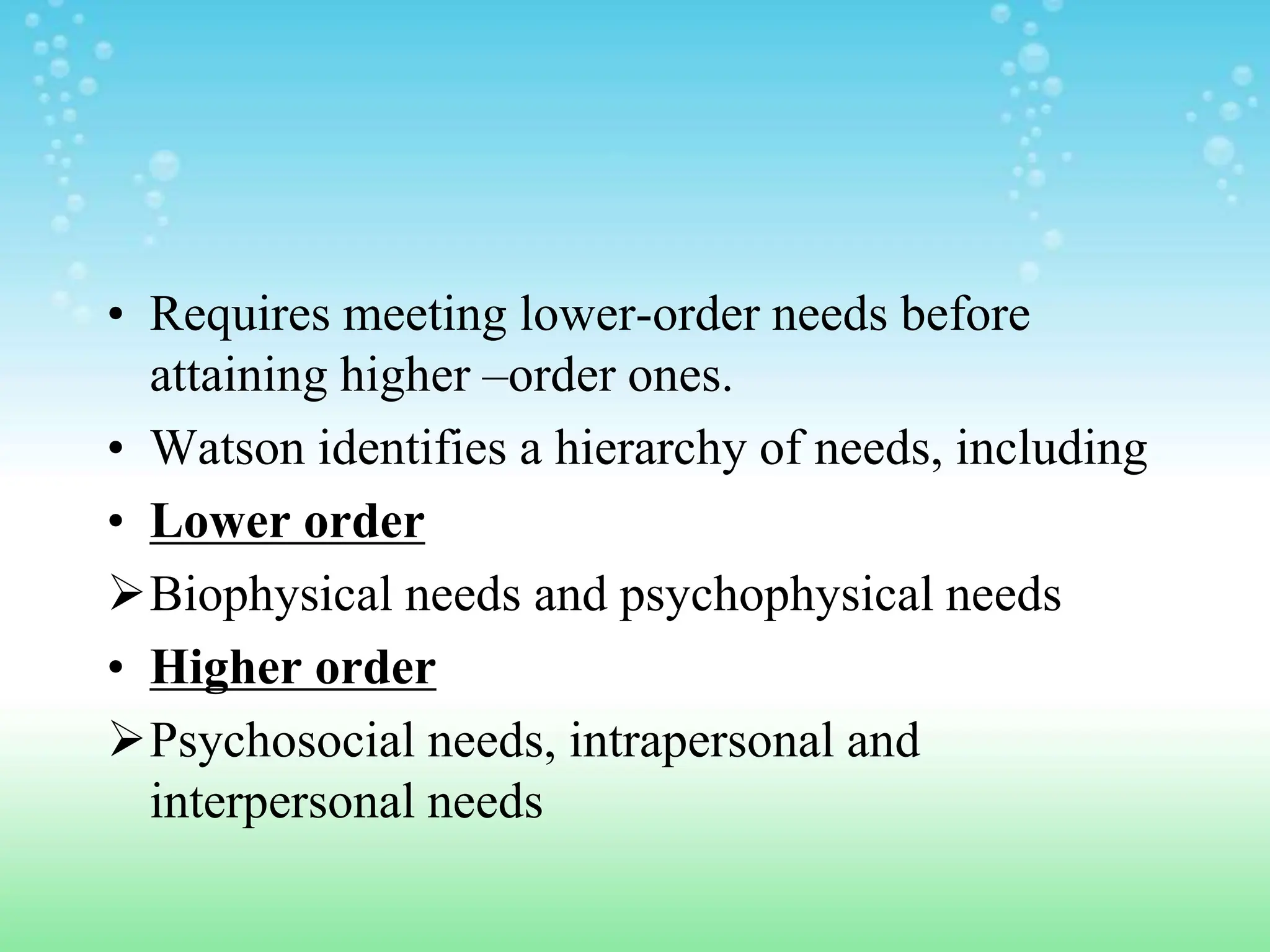 **Jean Watson's Theory of Human Caring** | PPT