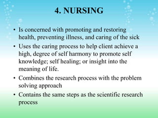 **Jean Watson's Theory of Human Caring** | PPT