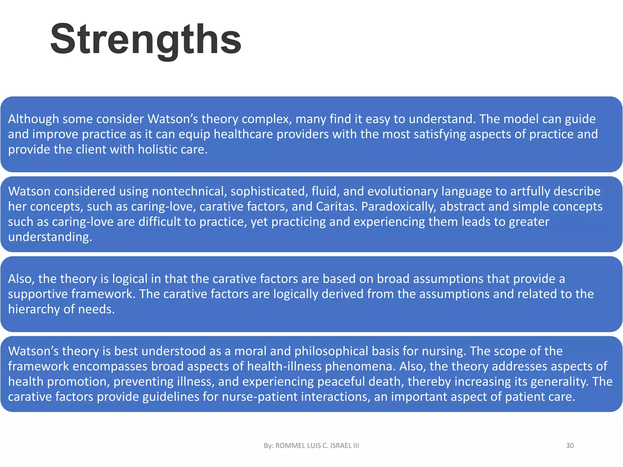 JEAN WATSON THEORY OF HUMAN CARING | PPTX