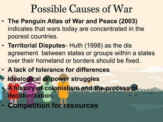 peace education part 2.. | PPTX