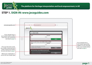 JecoGuides: how to in just 3 steps | PPT