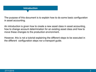 SAP Asset Accounting: basic configuration | PDF