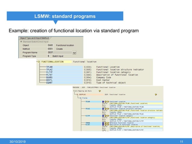Sap Legacy System Migration Workbench Lsmw Introduction Pdf