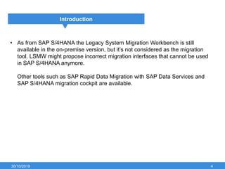 SAP Legacy System Migration Workbench (LSMW): Introduction | PDF