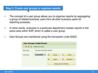 Queries in SAP: Introduction | PPTX