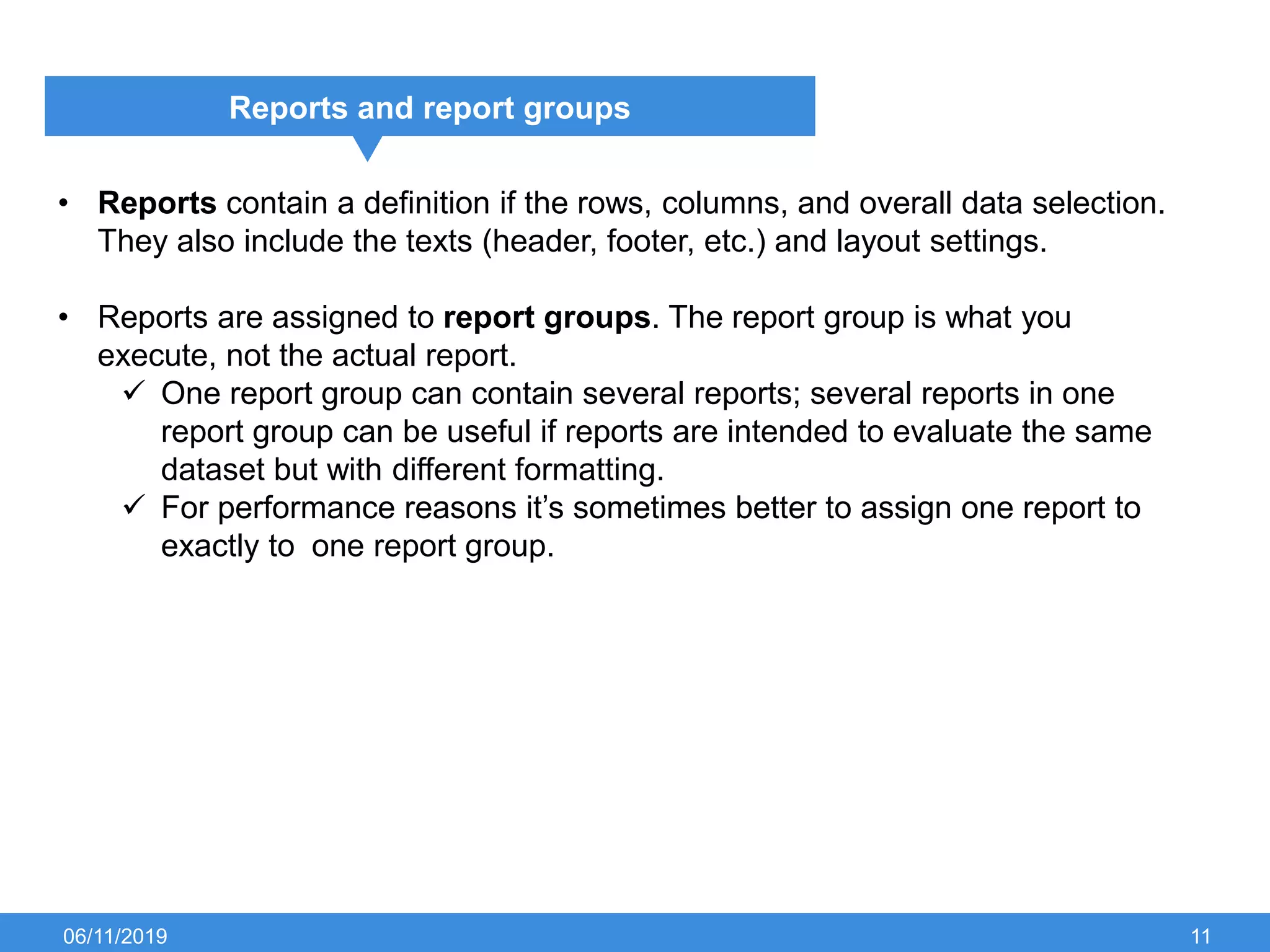 Report Painter in SAP: Introduction | PDF
