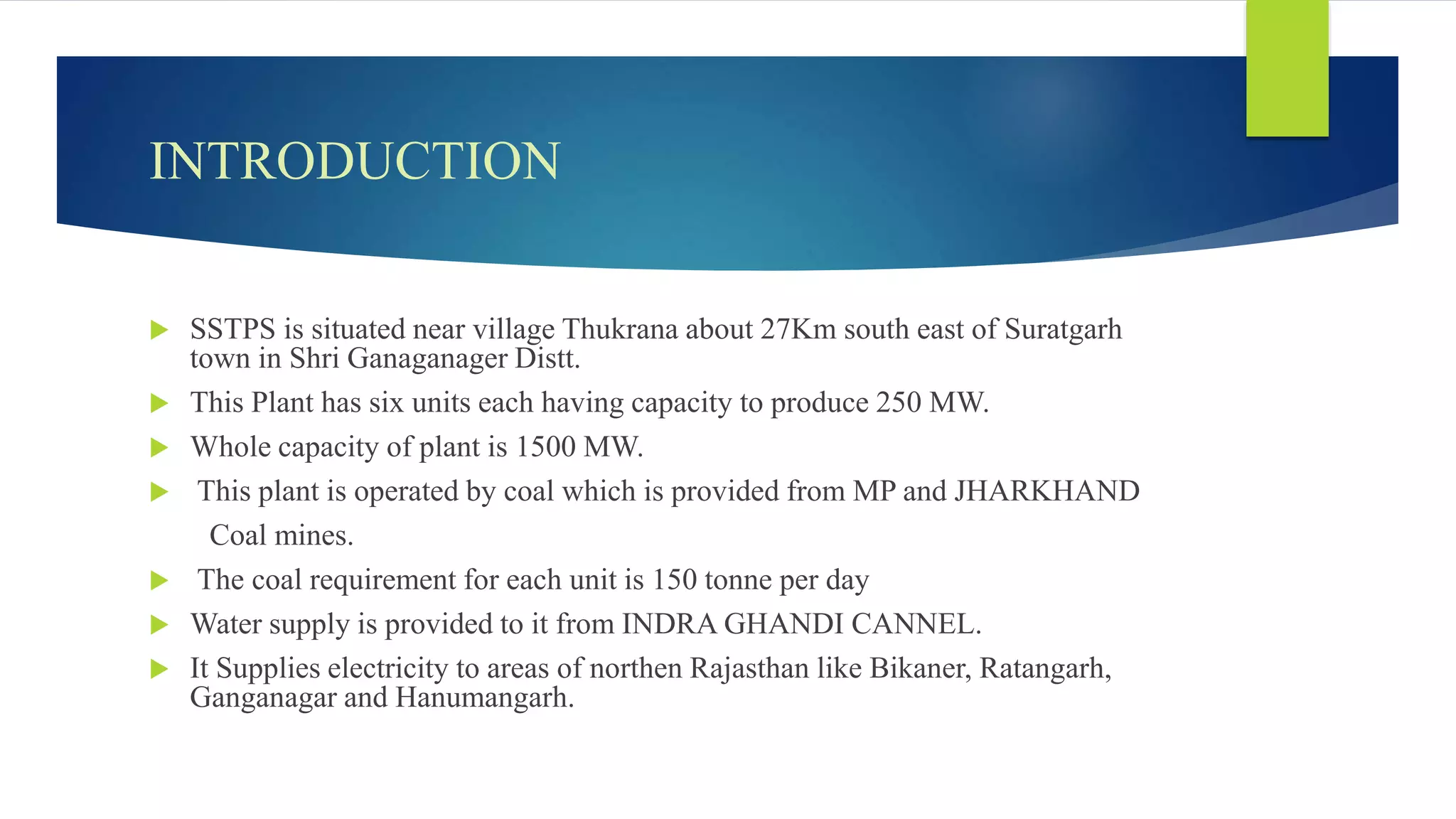 Suratgarh Super Thermal Power Station Ppt