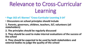 JED 426 Session 6 Curriculum Integration Principles and Planning | PPT