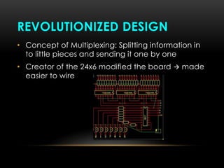 JEDD 24x6 led matrix | PPTX