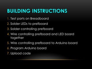 JEDD 24x6 led matrix | PPTX
