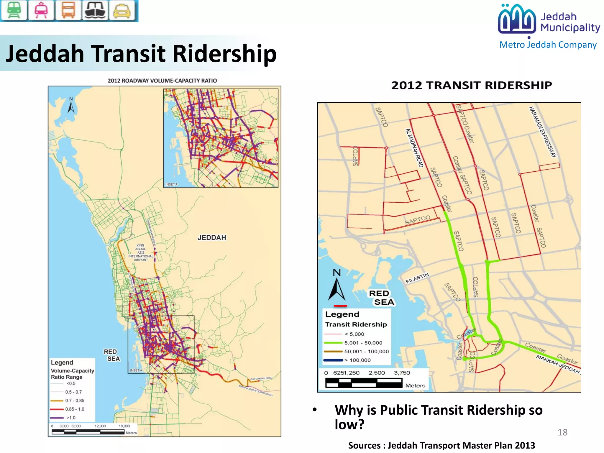 Jeddah Master Transportation Plan | PDF