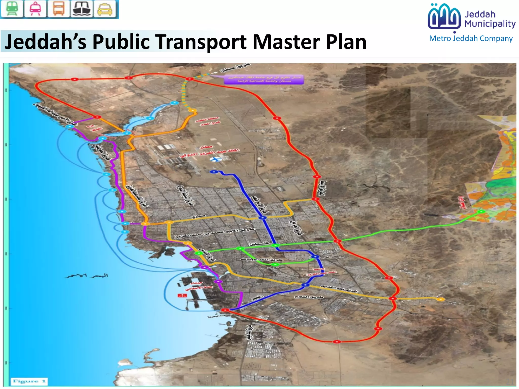 Jeddah Master Transportation Plan | PDF