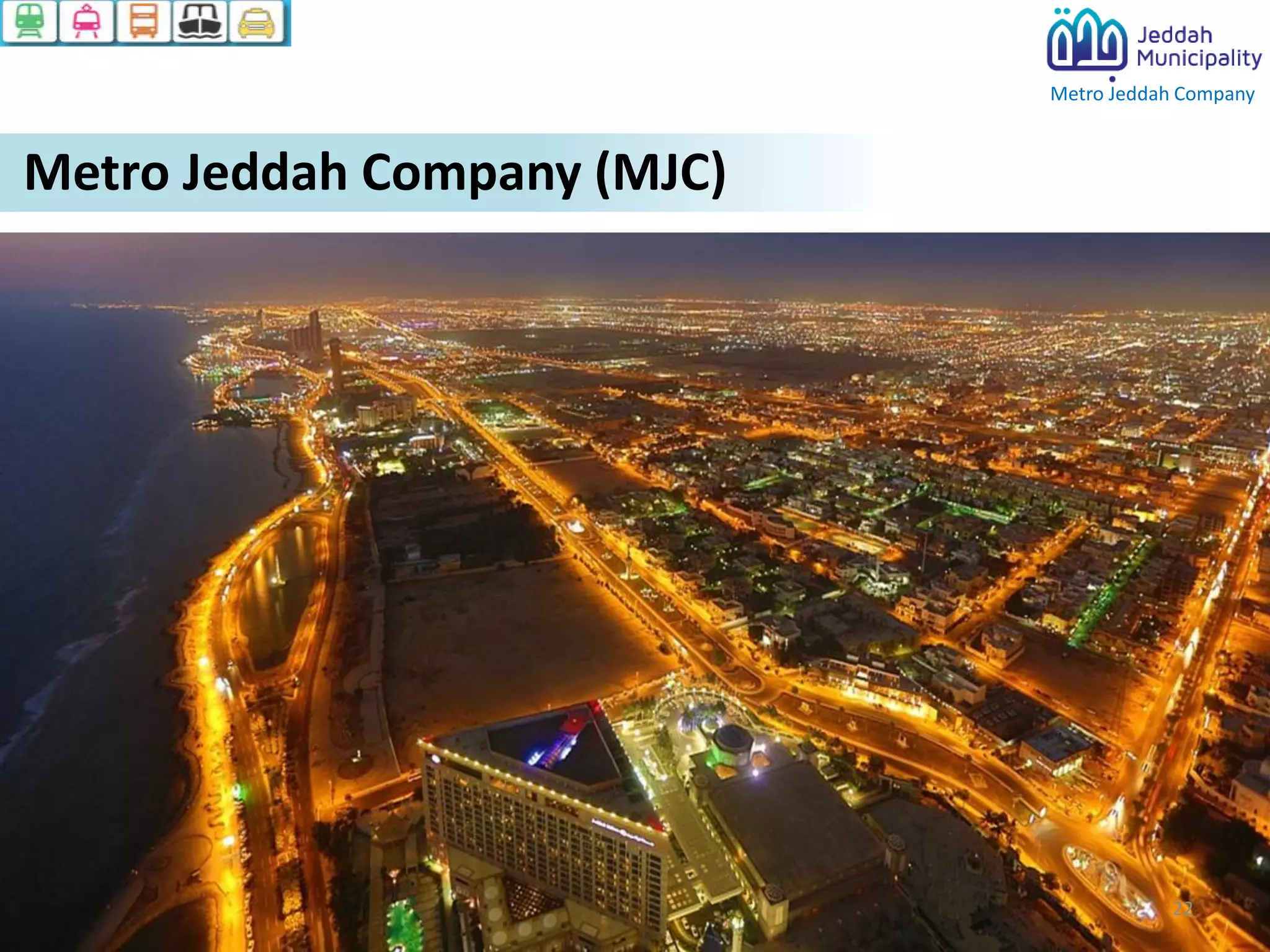 Jeddah Master Transportation Plan | PDF