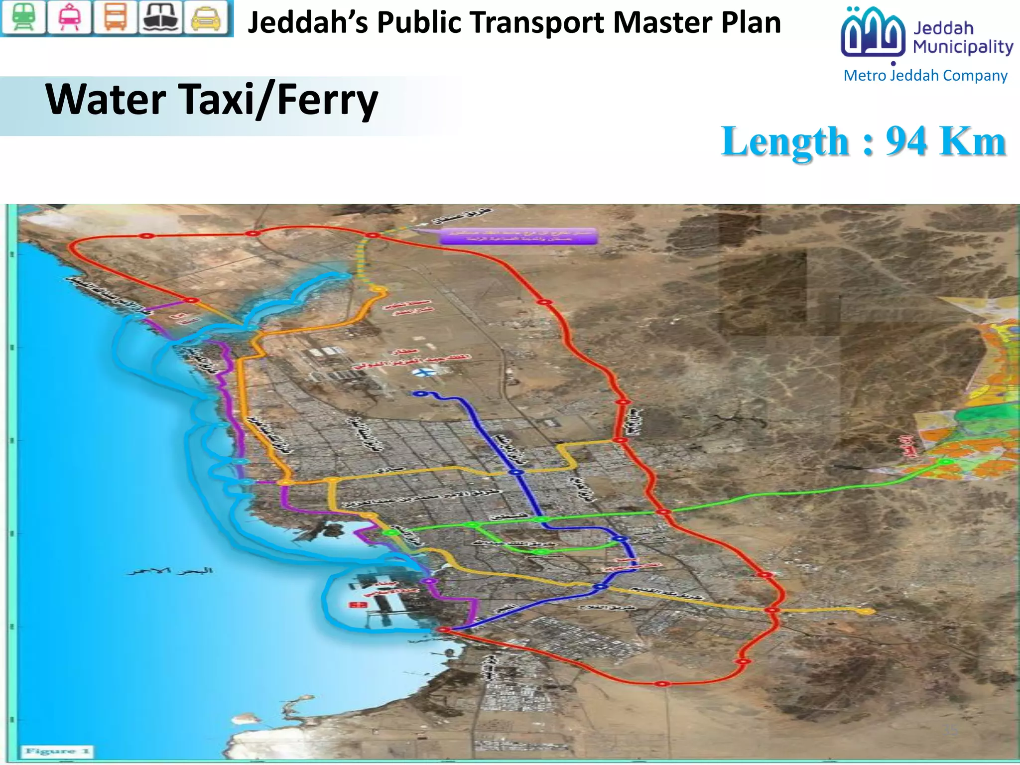 Jeddah Master Transportation Plan | PDF