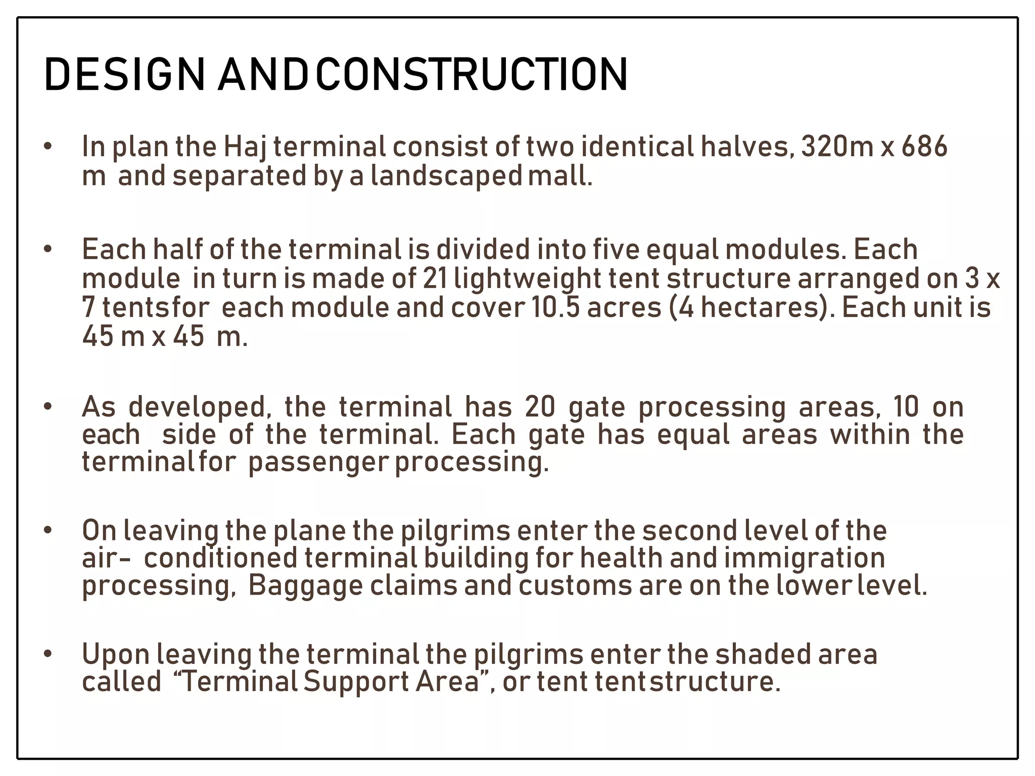 Jeddah Hajj Terminal | PDF