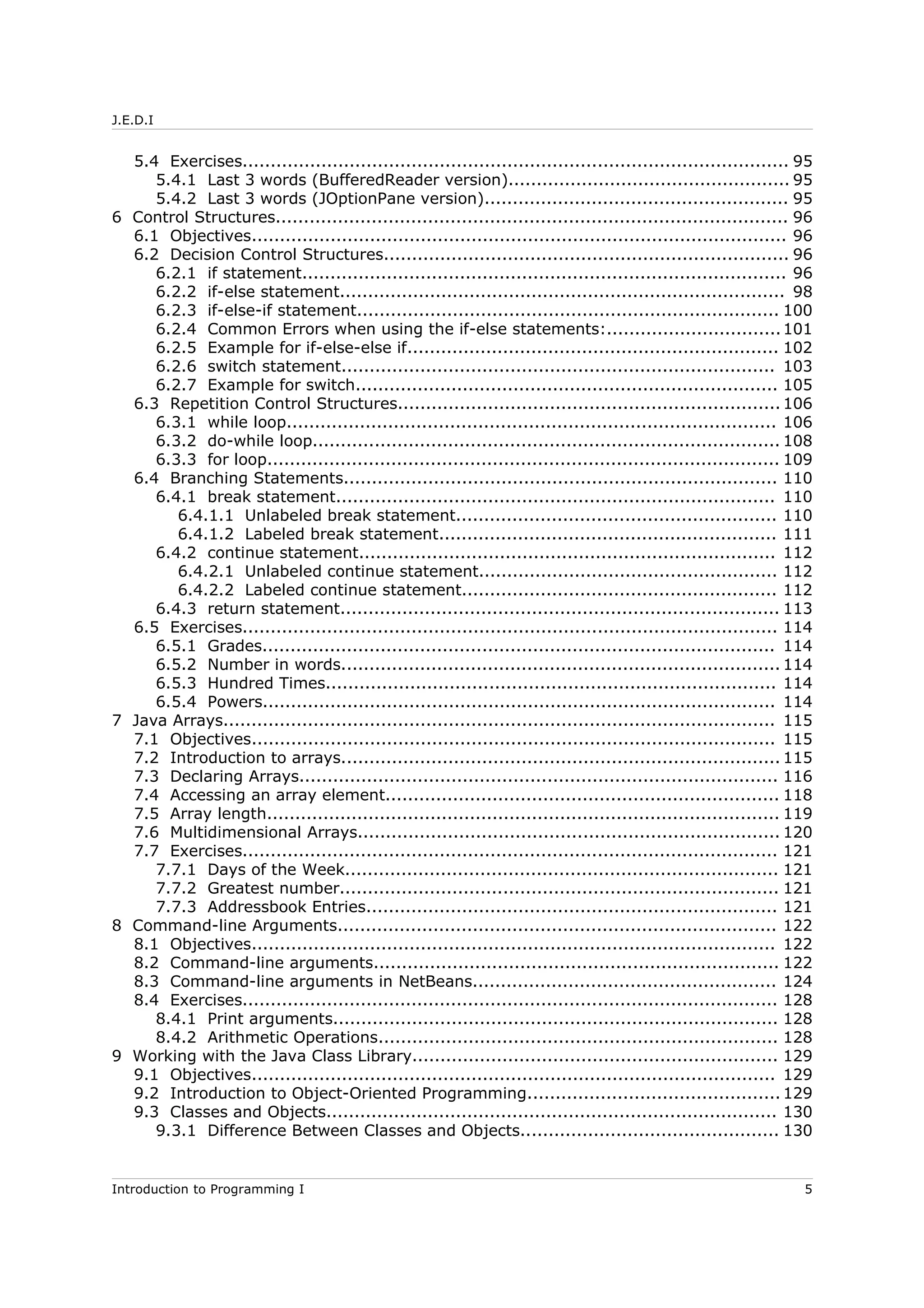 Jedi Course Notes Intro To Programming 1 Pdf Operating Systems