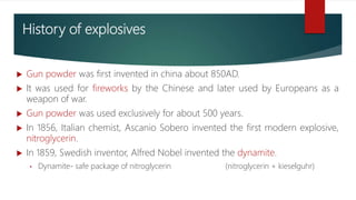 Forensic Terrorism: Detection of Explosives | PPTX