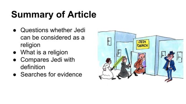 Jedi Religion | PPTX | Christianity | Religion & Spirituality