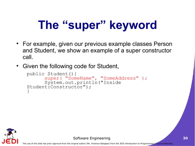 Jedi Slides 21 Object Oriented Concepts Ppt