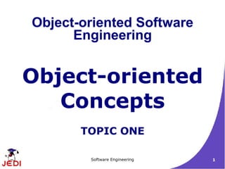 Jedi slides 2.1 object-oriented concepts | PPT