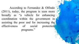 Family Development Session to the Pantawid Pamilya Pilipino Program ...