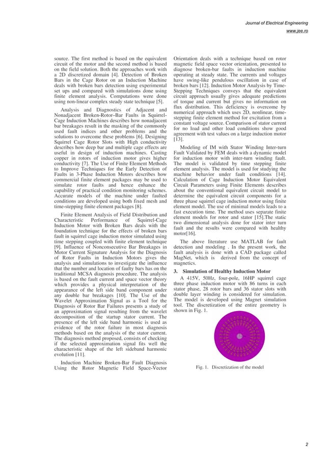 Detection Of Interturn Fault In Three Phase Squirrel Cage Induction Motor Using Magnet Jee Ro