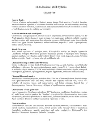 jee-advanced-2024-syllabus.pdf for competition. | PDF | Free Download