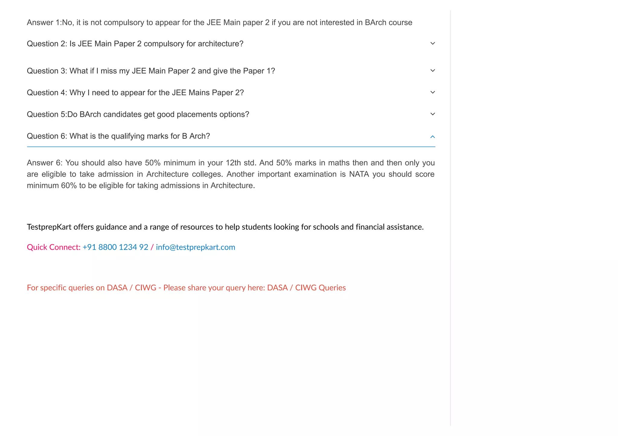 Jee architecture exam dates | PPT