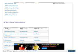 Jee architecture syllabus testprepkart | PPT